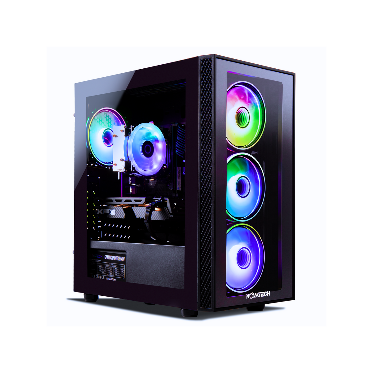 Phantom - Gaming PC Computer Desktop - RX 580 8GB - Intel i7 Xeon E3 3 ...